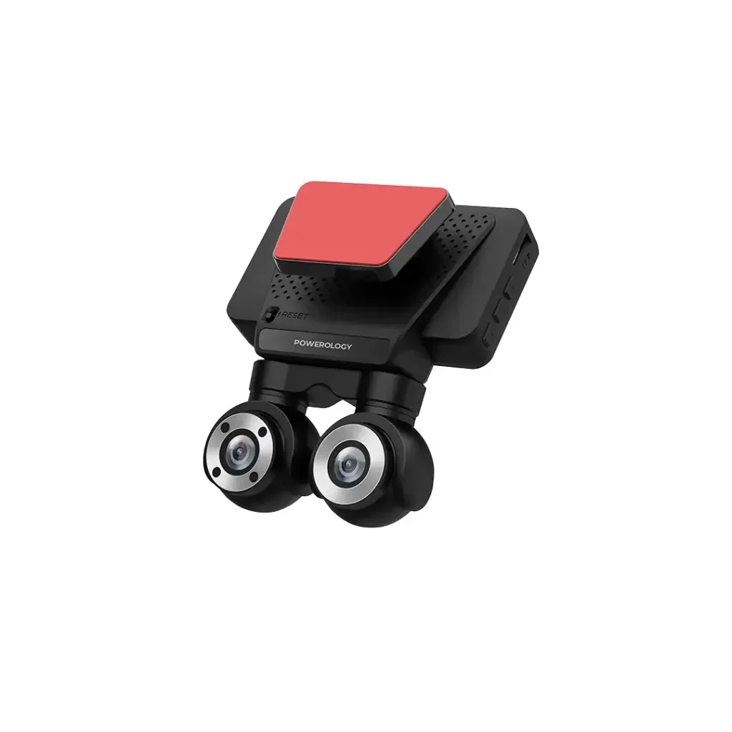 Powerology Dual Lens Dash Camera | GADGET CRAZE